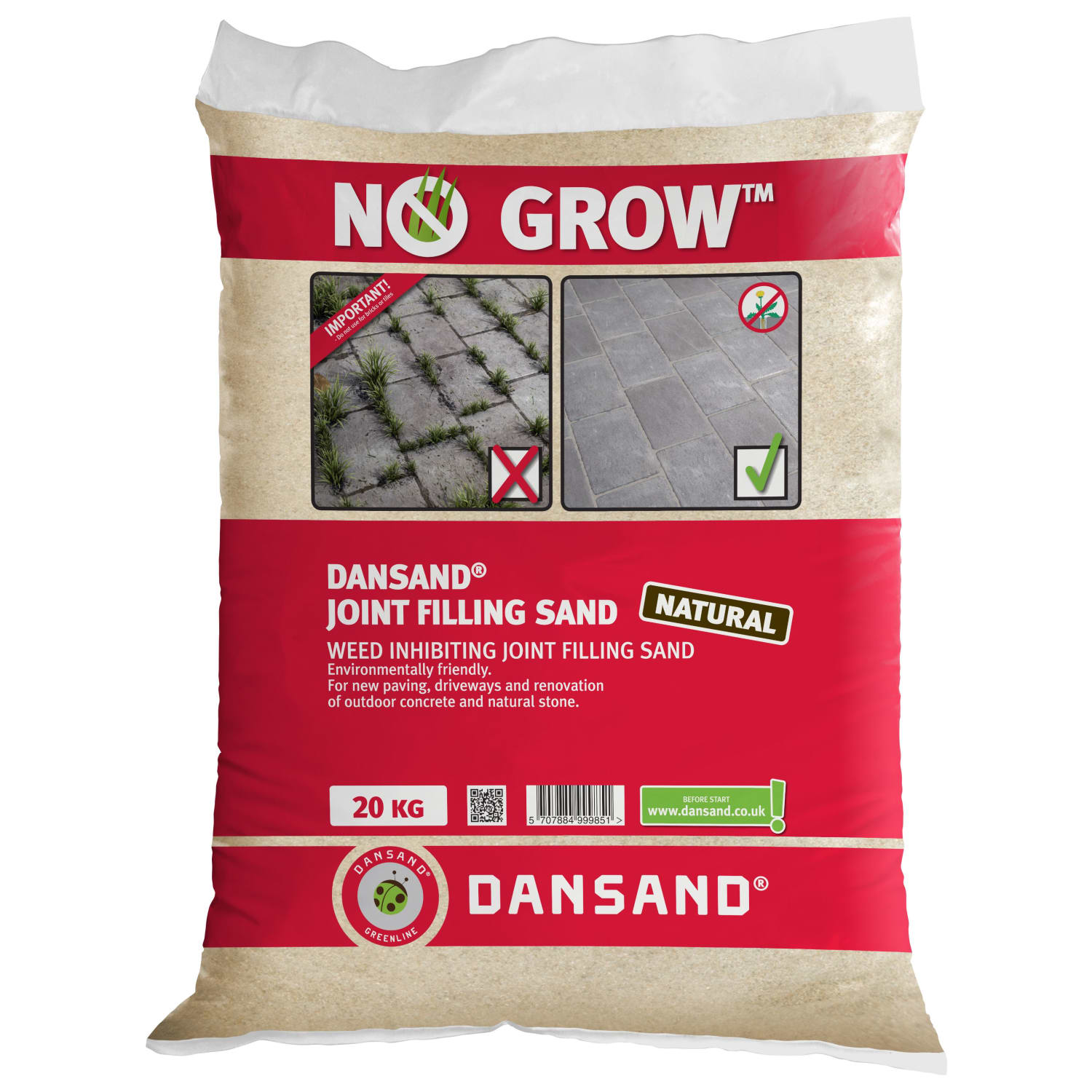 Dansand No Grow 20kg Easy Fix Brush In Polymeric Algeria, 05/20/2024