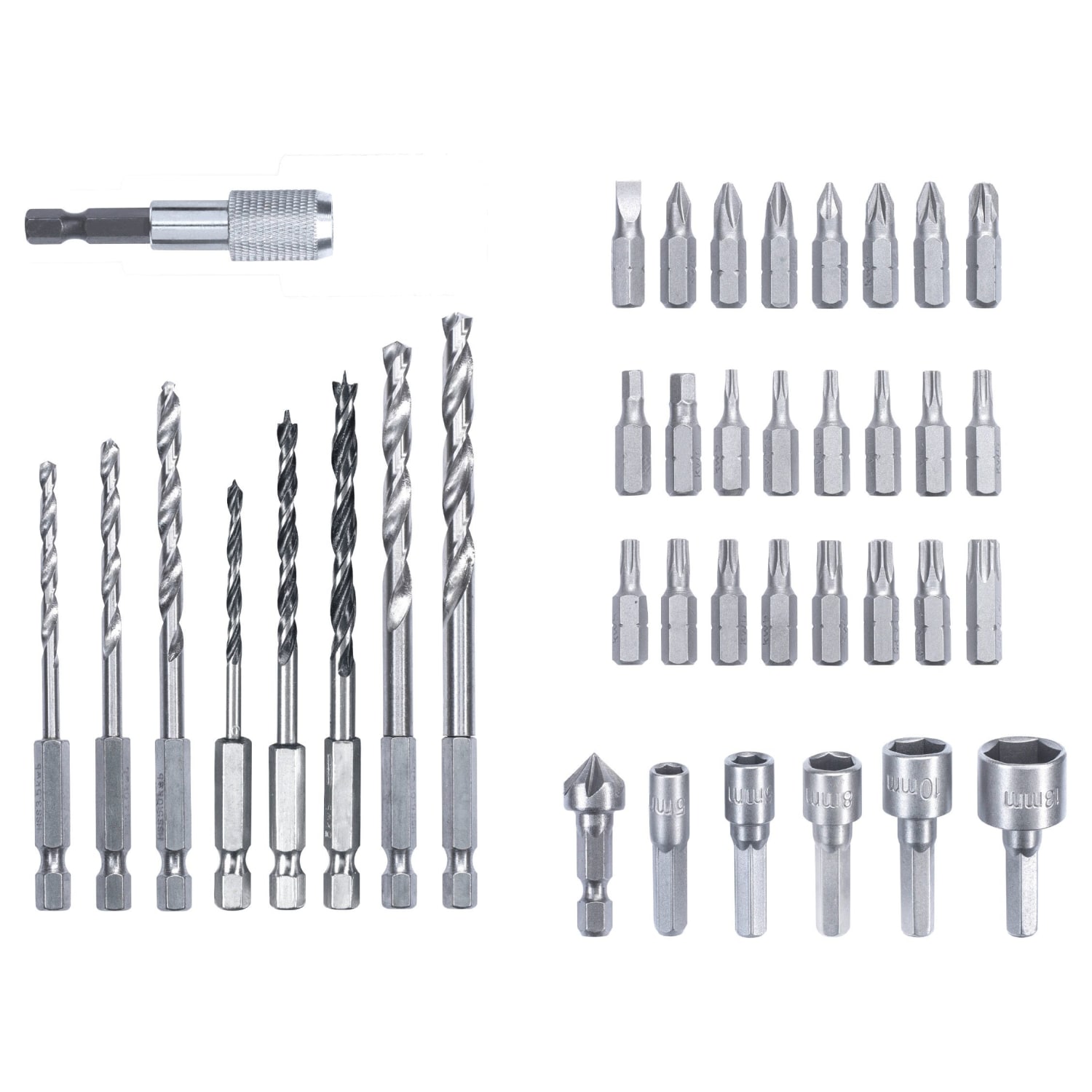 Clutch Screwdriver Bits For Hex Head Self-drilling Screw Cupped Buy ...