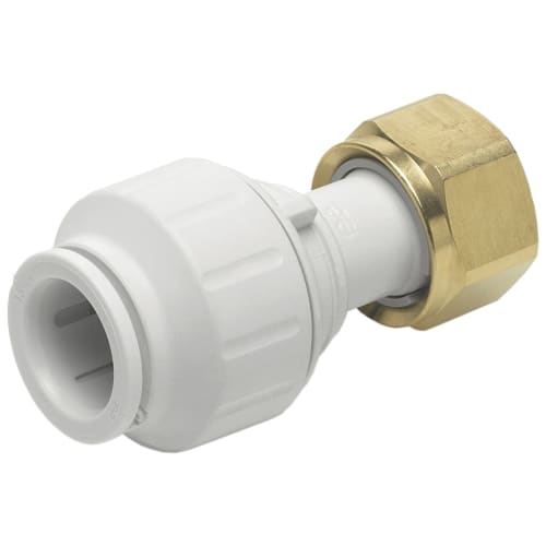 JG Speedfit PEMSTC2216P Straight Tap Connector 22mm x 3 4in Wickes