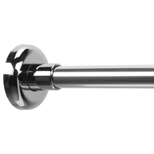 Croydex L Shaped Telescopic Shower Curtain Rail Chrome Wickes
