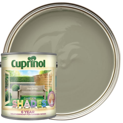 Cuprinol Garden Shades Matt Wood Treatment Olive Garden 2.5L Wickes