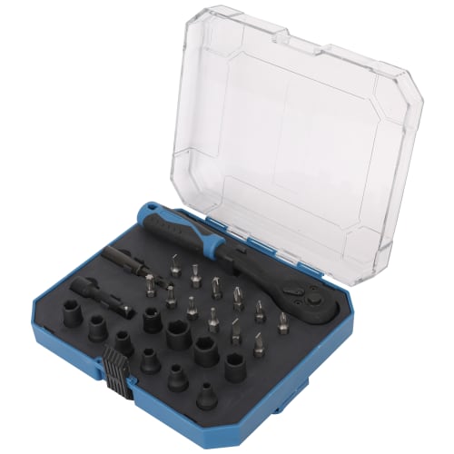 Wickes 25 Piece 1 4in Sqaure Drive Socket Set