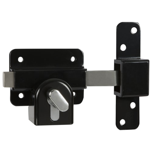 GateMate B1490106 Euro Profile Long Throw Lock with Thumbturn 50mm Wickes