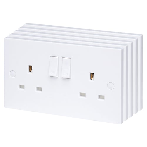 wall sockets white