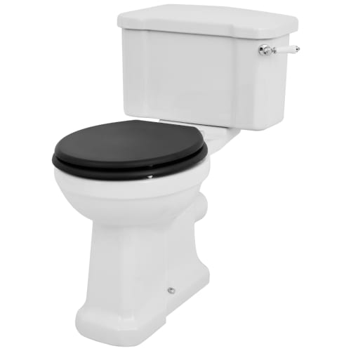 Black and white toilet seat store