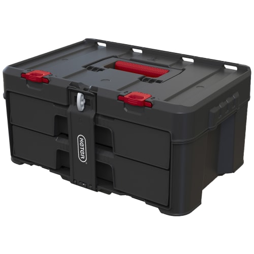 Keter rolling tool chest with storage drawers store