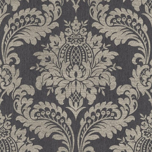 black patterned wallpaper uk