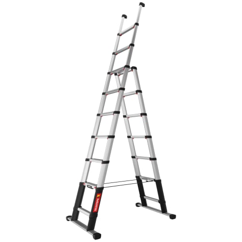 Telesteps 3m Aluminium Telescopic Combi Line Ladder Max Height 3.8m Wickes
