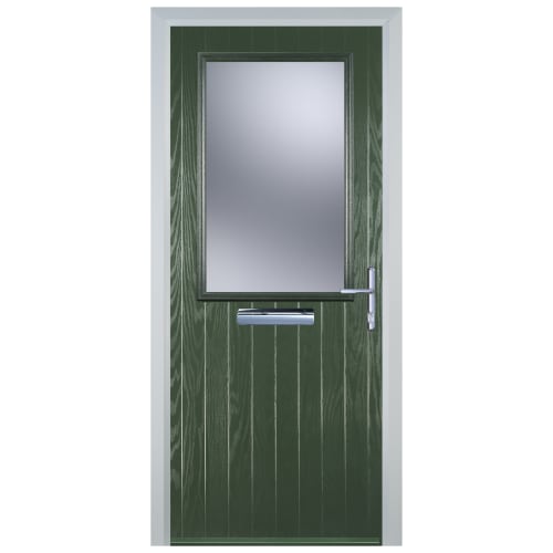 half opening back door