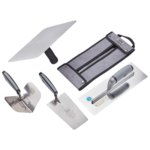 Ragni RP1031 Stainless Steel Plastering Pack 5 Piece Wickes