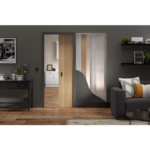 single pocket door system
