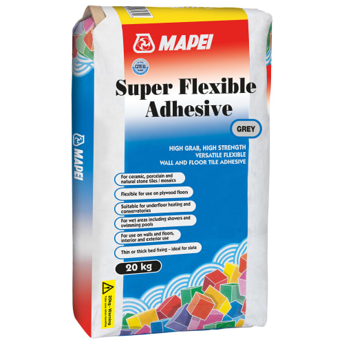 flexible tile adhesive