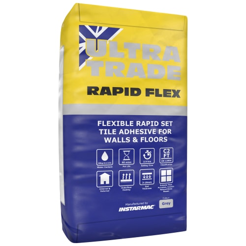 Wickes Floor Tile Adhesive Standard Set Flexible S1 Wall & Floor Tile
