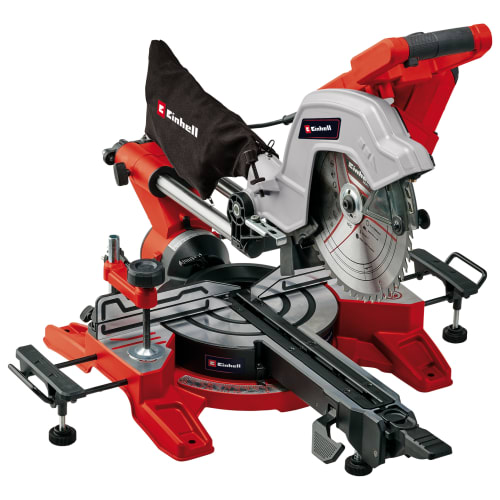 Einhell TE SM 10 L Dual Double Bevel Sliding Mitre Saw 254mm Wickes