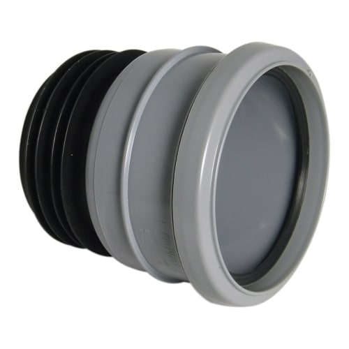FloPlast 110mm Grey Universal Pipe Connector Wickes