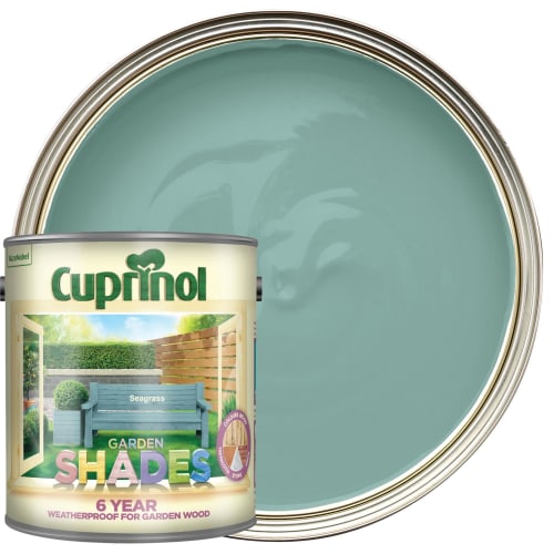 Cuprinol Garden Shades Matt Wood Treatment Seagrass 2.5L