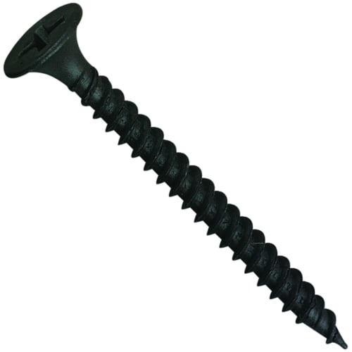 Wickes Fine Thread Black Phosphated Plasterboard Screws 50mm Pack of 500 Wickes