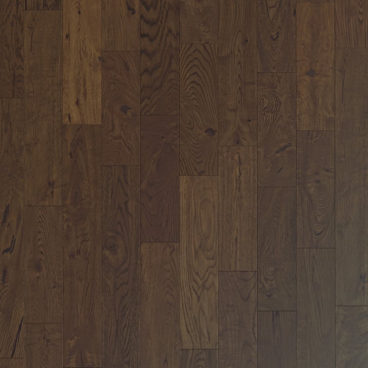 dark solid wood flooring