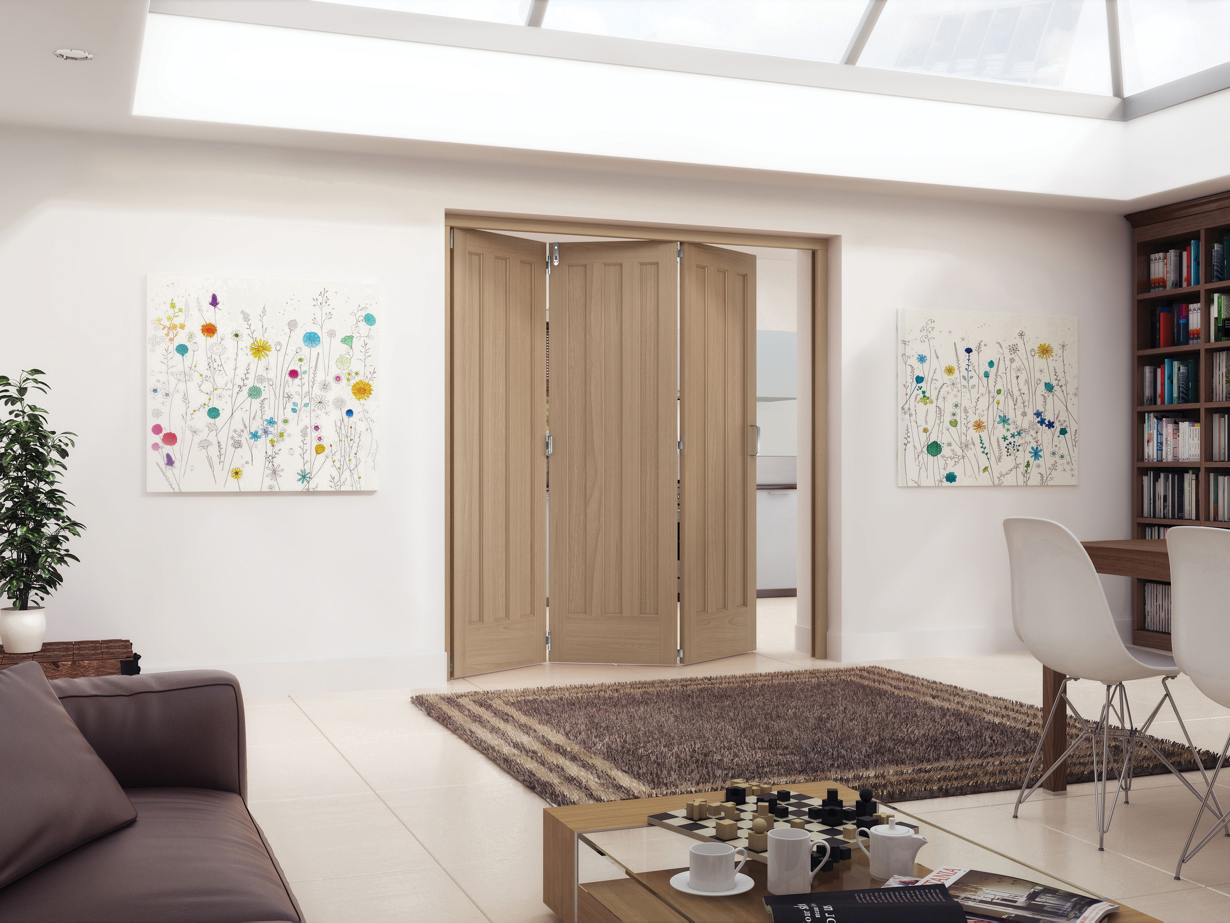 Oak Bi-fold Door | wickes.co.uk