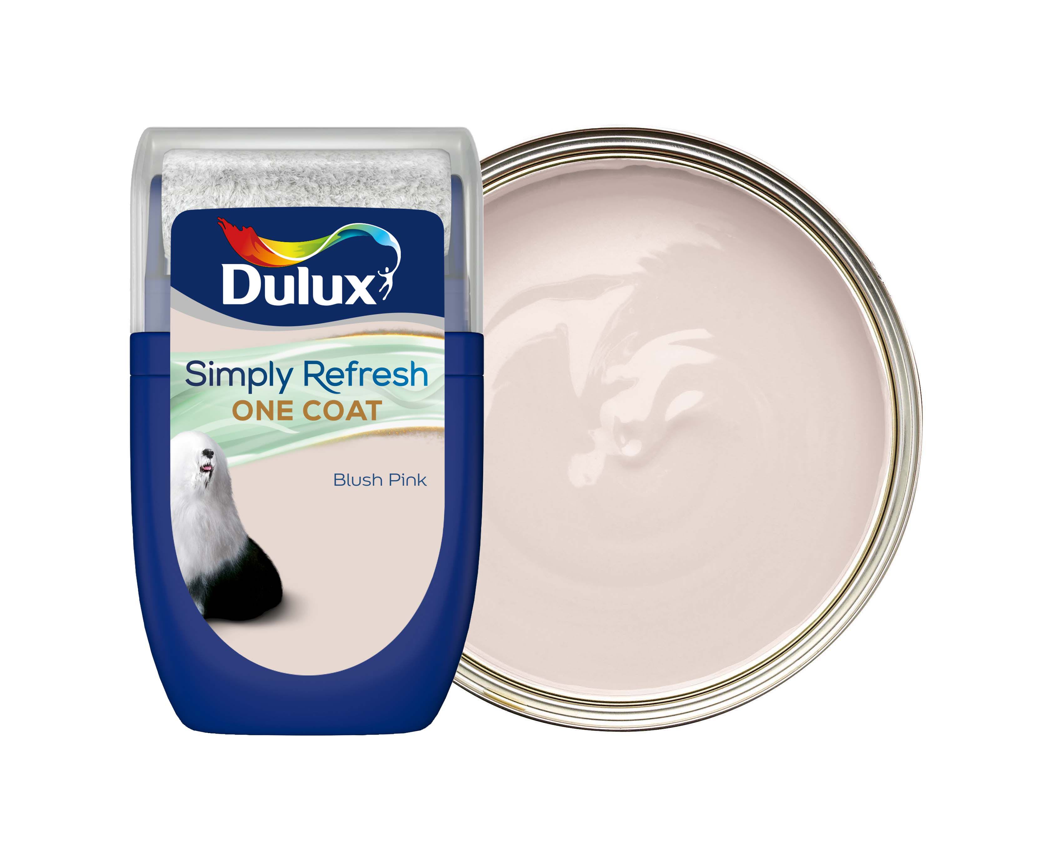 Offer Wickes Dulux Simply Refresh One Coat Paint - Blush