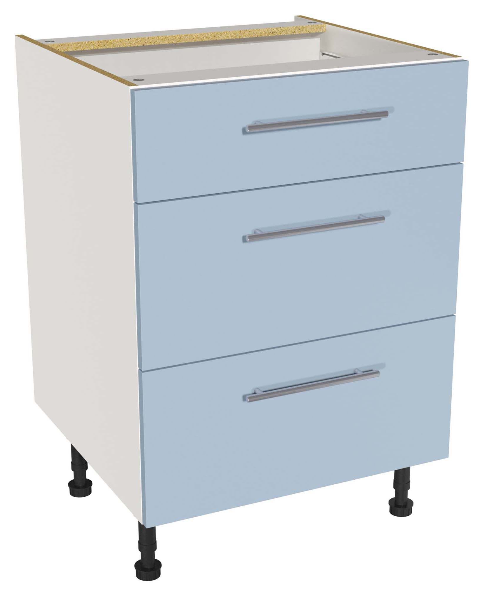 Offer Wickes Orlando Bright Skies Matt Slab Drawer Unit