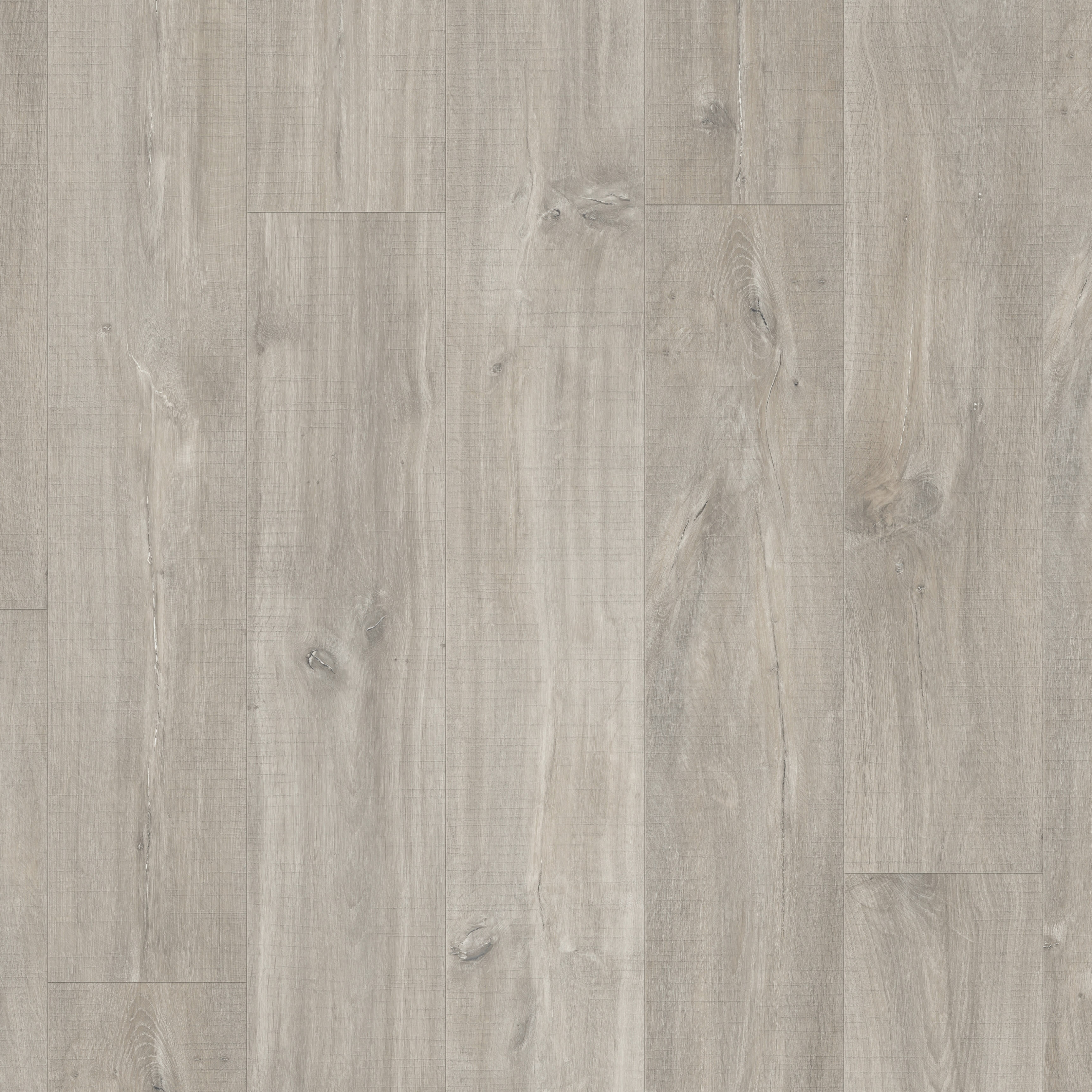 Quick-Step Magnifico Canyon Grey Oak with Sawcuts Rigid Luxury Vinyl Flooring with Integrated ...