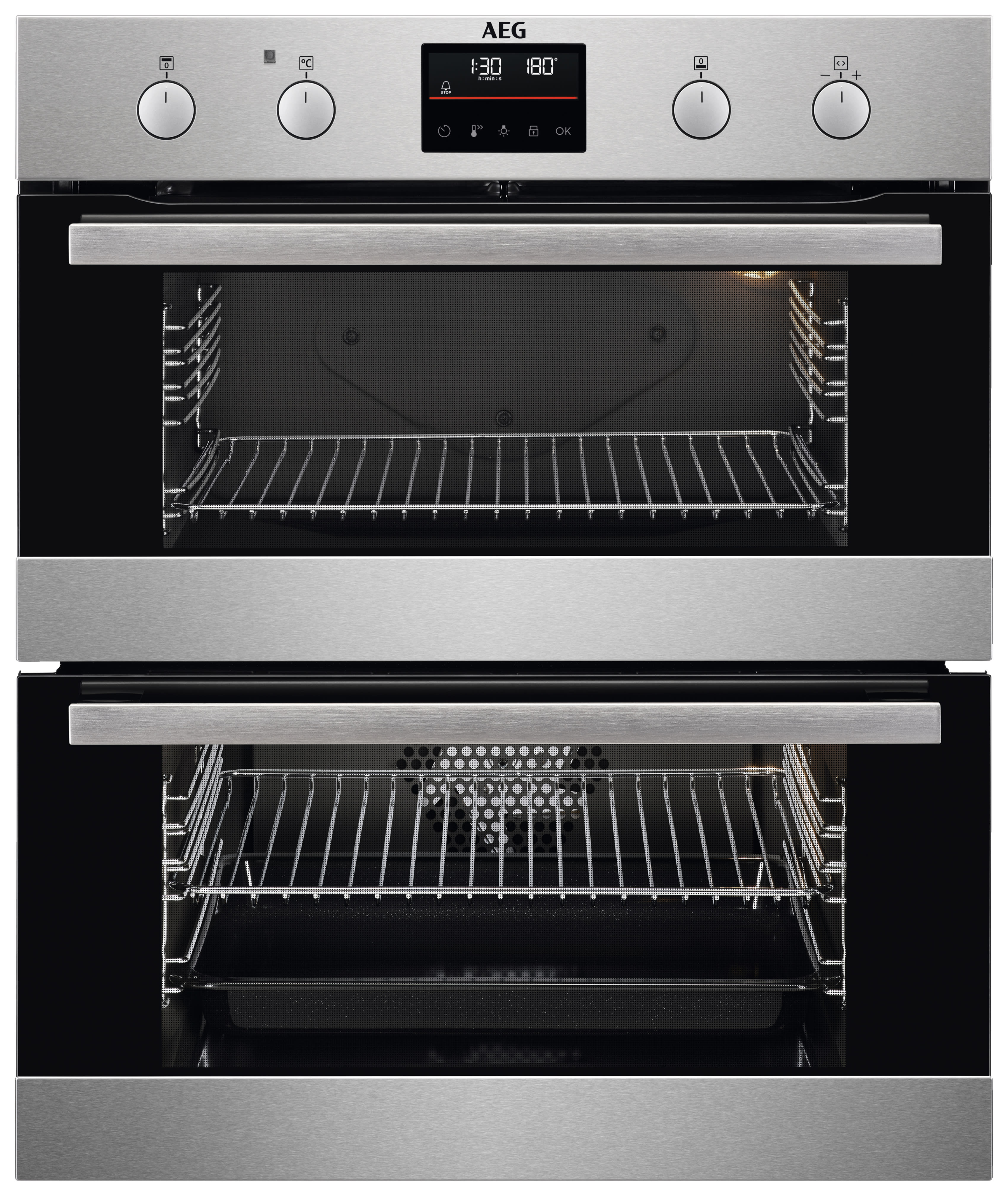 Aeg electric double oven store