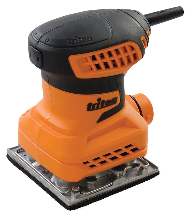 Triton TQTRSS 1 4 Corded Orbital Palm Sander Sheet 200W Wickes