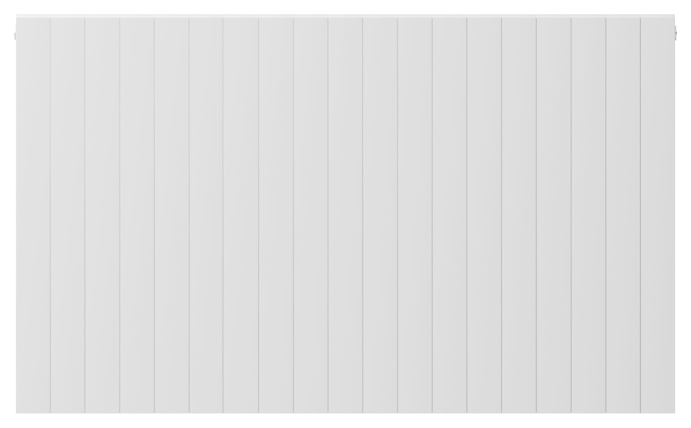 Henrad by Stelrad White Silhouette Double Panel Horizontal Designer ...