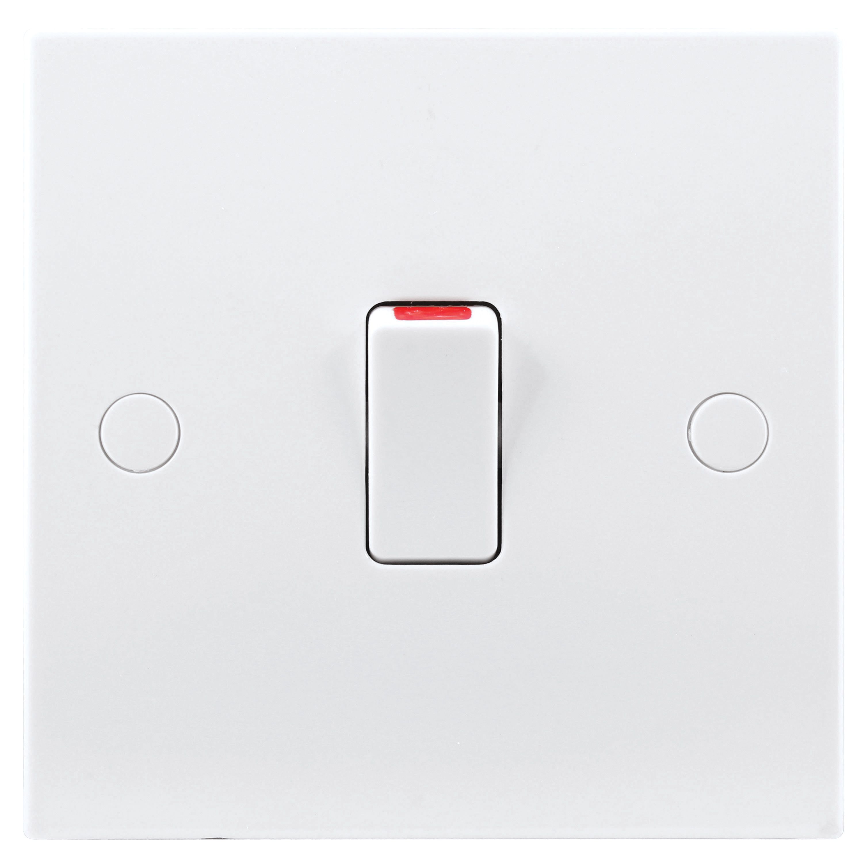 Double Pole Light Switch | wickes.co.uk