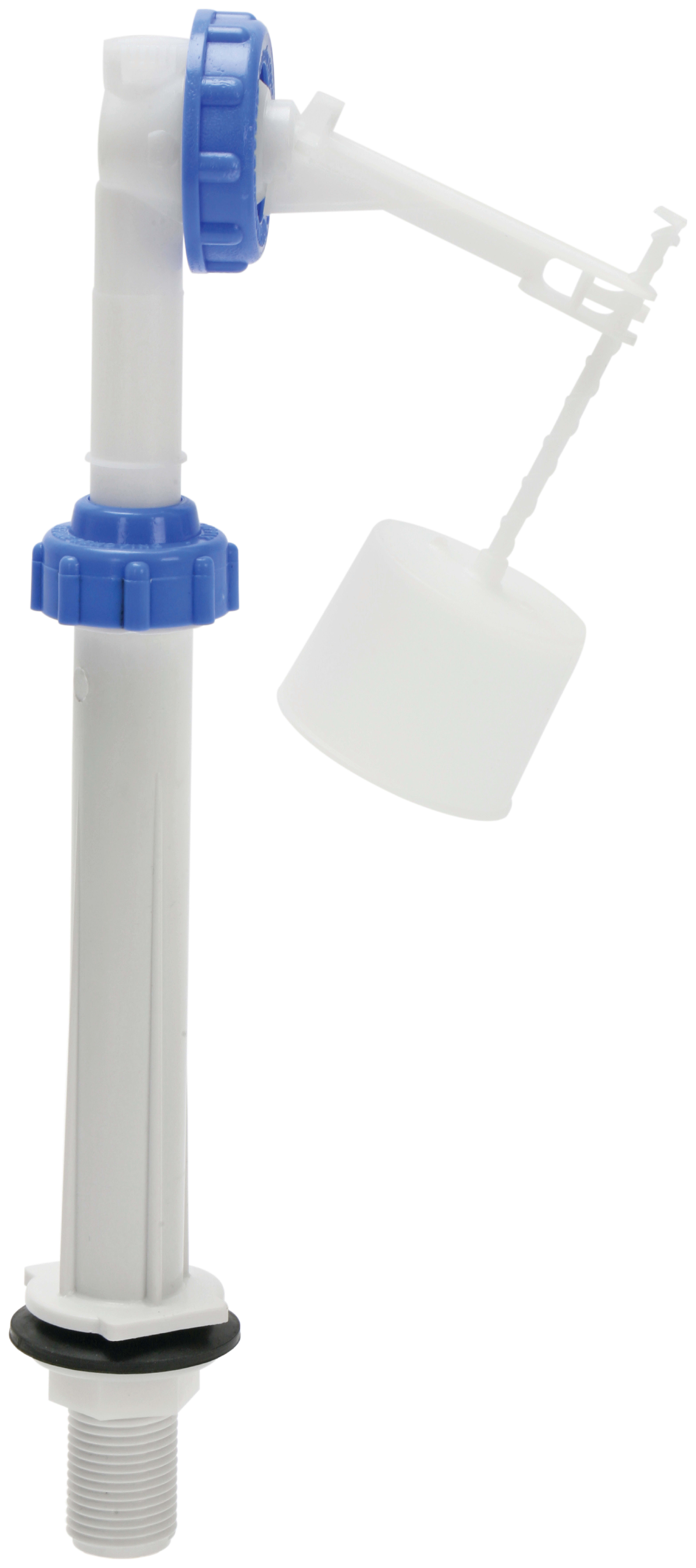 Bottom entry fill valve store