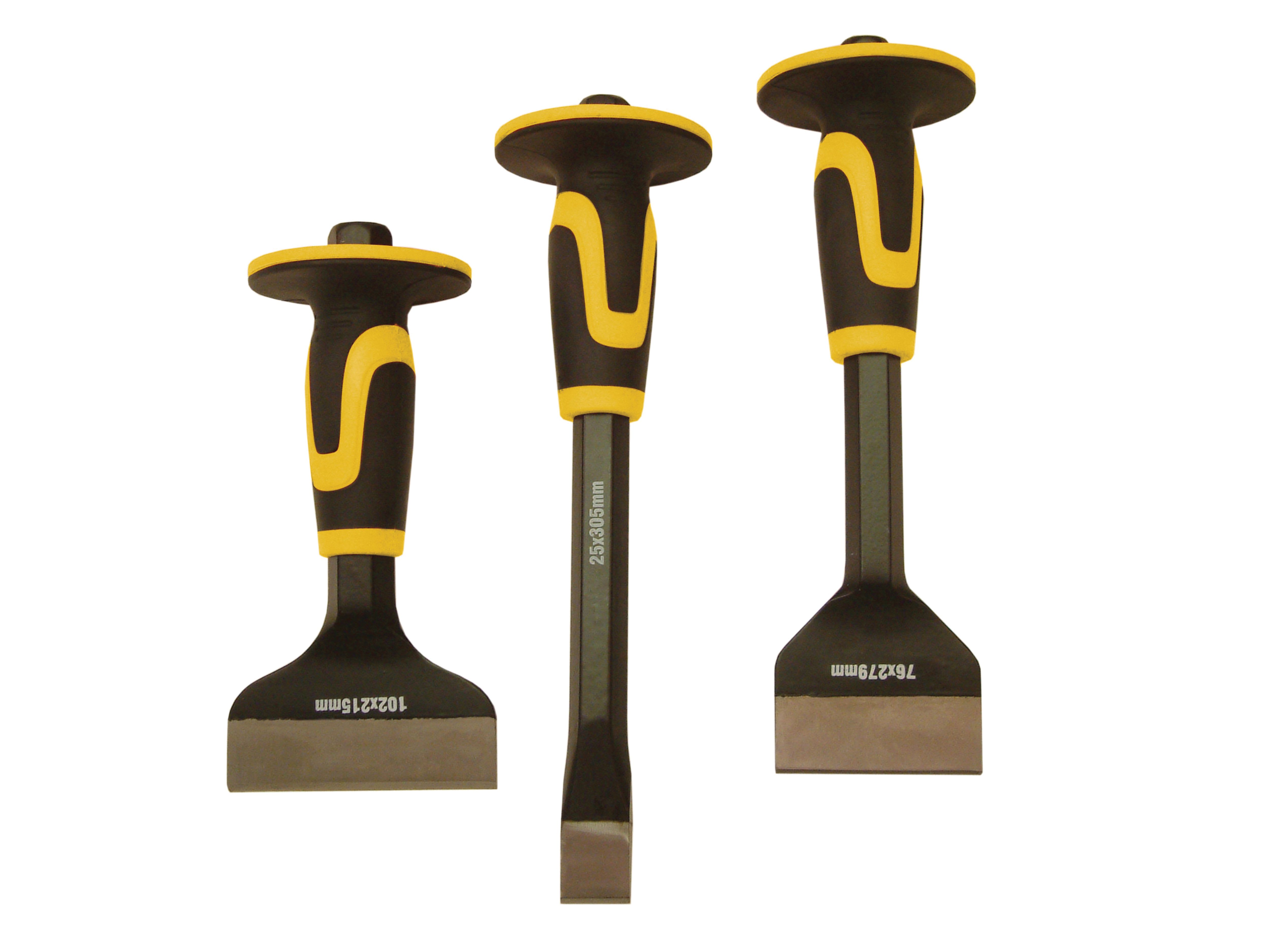 Roughneck 3 Piece Bolster Cold Chisel Set