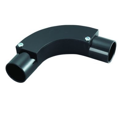 TTE Black Conduit Inspection Bend - 25mm | Wickes.co.uk